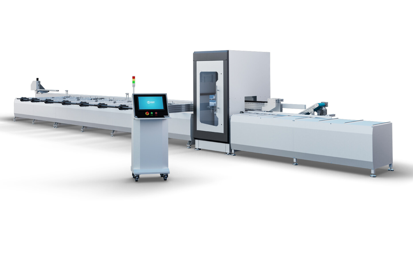 Automatic Profile Cutting Center - Intel Makina | Pvc & Aluminum ...